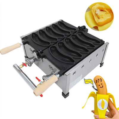 China Krachtige 1800W Gas Waffle Maker met Custom Mould Shape Design Professional Te koop