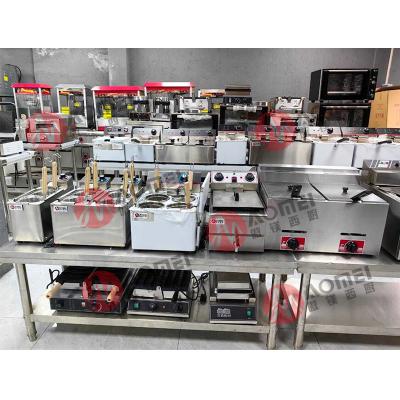 Cina Macchina elettrica per la produzione di waffle 1300W per snack bar in vendita