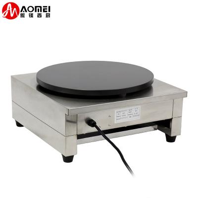 China Máquina de processamento de alimentos Máquina de fabricação de crêpes eléctricos industriais Máquina de fabricação de crêpes rotativa à venda