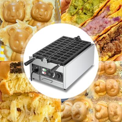 Cina Produttore di waffle a forma di animale con piastra rivestita antiaderente e potenza regolabile 3000W in vendita
