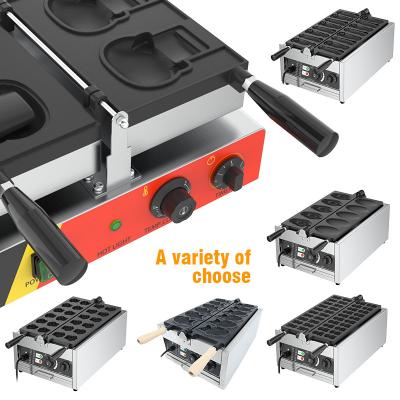 中国 温度は50~300°C 猫の形 ヘロキッティ タイヤキワッフル機 販売のため