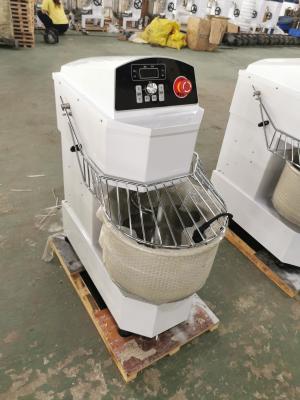 China VFD Flour Heavy Duty Dough Mixer 16kg Spiral Dough Mixer Machine For Canteen for sale
