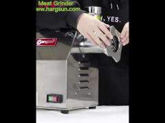 220kg/H picadora de carne elétrica industrial Stainless Steel 28kg PC22 para a cozinha