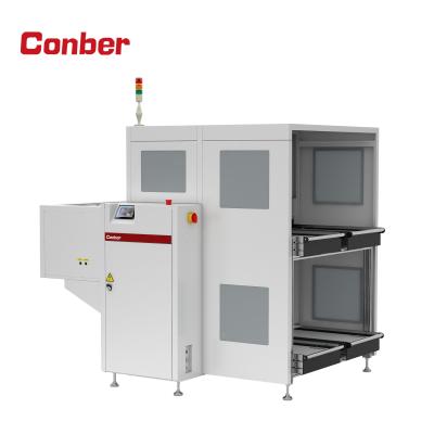 China Conber Dual Magazine NG/OK Unloader SMT PCB Auto Sorting Machine SMEMA AGV Integration Turnkey Solution PLC Engine Motor Core CGWUD-880N for sale