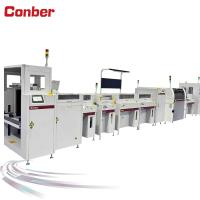China SMT Bare Board Loader with PLC Control System Dual Loading Modes and Automatic Width Adjustment for PCB Loading CGLVD-880A for sale