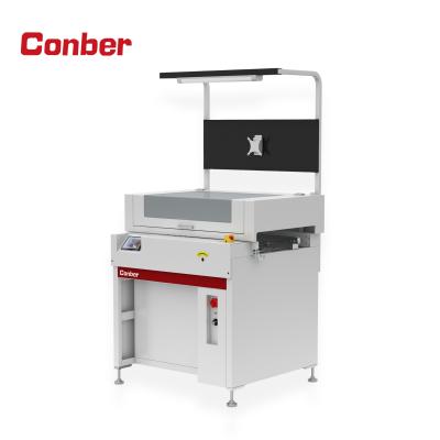 China Auto Width Adjustment SMT PCB Conveyor with Motor Lifting Buffer for NG/OK Sorting for sale