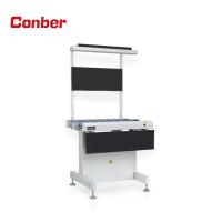 China SMT Inspection Workstation Conveyor System with LED Lighting for sale
