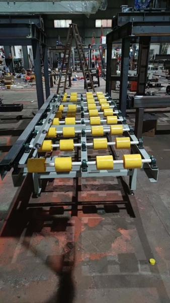 Stable Speed Adjustable Automated Conveyor Rack Conveyor Belt Storage Rack For Stone Steel
