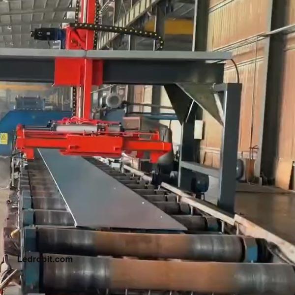 Automatischer Ladegerät für Aluminiumplatten mit Servomotor und LCD-Display
