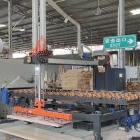 China PLC Controlled Customized Steel Automatic Wooden Board Loading Machine for sale
