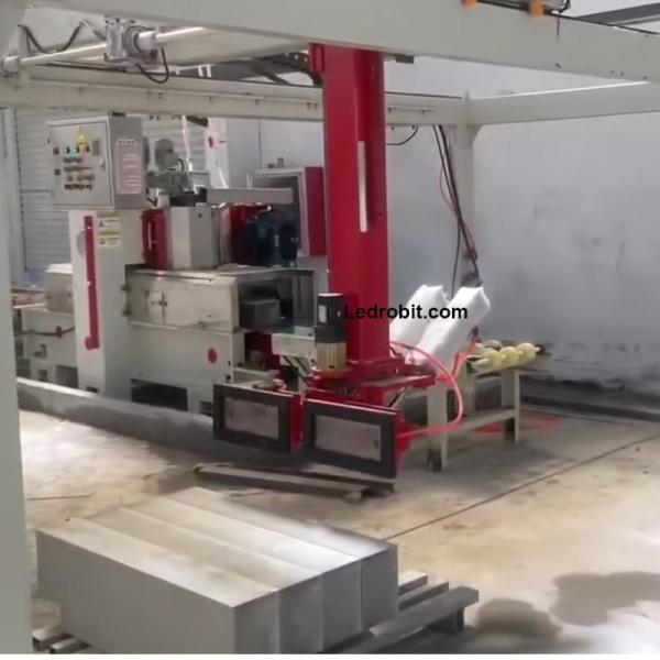 Customizable Direction Loading Unloading Machine Touch Screen  Electric Curbstone Lift Elevator