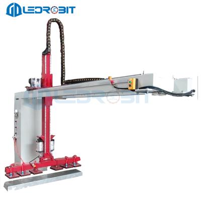 China PLC-gecontroleerde lange slag plaatlader losser 500 kg capaciteit Te koop