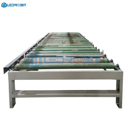 China Heavy Duty Galvanized Roller Conveyor for Aluminum Steel Stone Sheets for sale