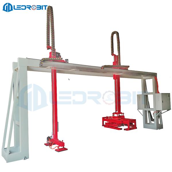 Quality Automatic Brick Loading Unloading Machine with 2.5 Meters Max Unloading Height Up To 3 Meters Reach and 800 kg Weight for sale