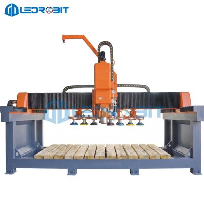 China High-Rigidity CNC Stone Polishing Machine with 3200 x 1500 mm Max Processing Size and Dual Y-Axis Drive for Precision Stone Processing for sale