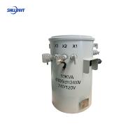 Quality 10Kva Single Phase Pole Mounted 100Hz 4160V Oil Immersed Distribution Transforme for sale
