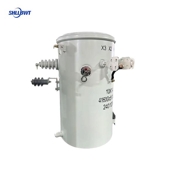 Quality 10Kva Single Phase Pole Mounted 100Hz 4160V Oil Immersed Distribution Transforme for sale