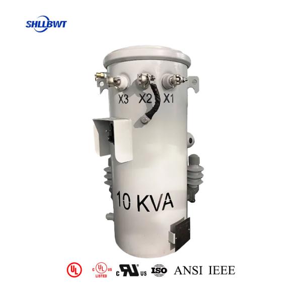 Quality 10kVA 1ph Pole Mounted Transformer 4.16KV To 120V  Pmt Transformer for sale