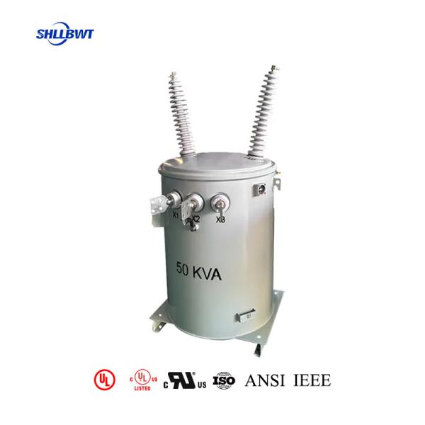 Quality 50kVA Pole Transformer Stable Voltage Pad Mounted Utility Transformer ODM for sale