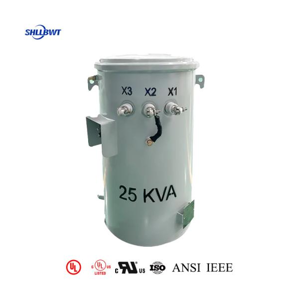 Quality Industrial Grade Single Phase Underground Transformer 25kVA Outdoor for sale