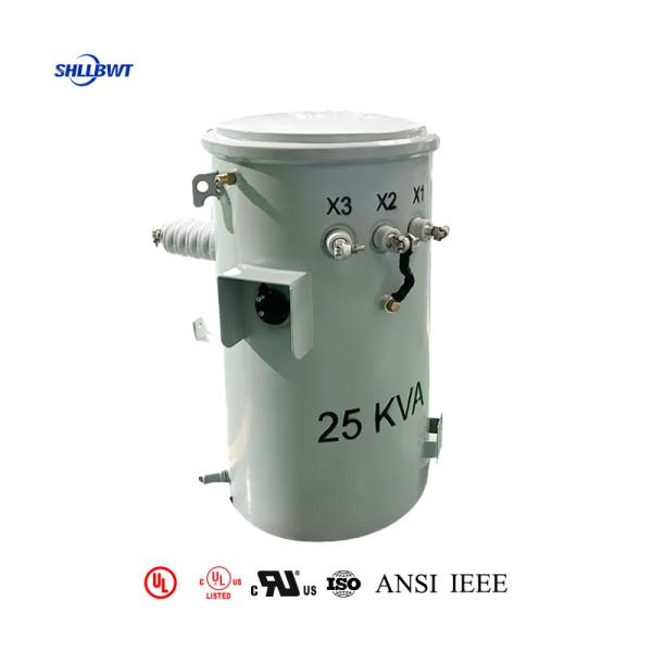 Quality Industrial Grade Single Phase Underground Transformer 25kVA Outdoor for sale