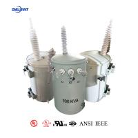Quality 4160GrdY 100 Kva Pad Mount Transformer 4.16kV To 120V Single Phase Transformer for sale