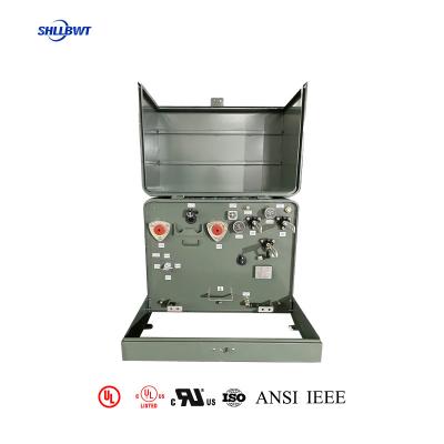 China 75 KVA Single Phase Transformer Pad DOE 2016 Tamper Proof for sale