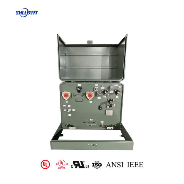 Quality 75 KVA Single Phase Transformer Pad DOE 2016 Tamper Proof for sale