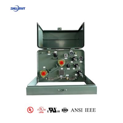 China 100kVA Transformer Mounting Pad 13.2kV Padmounted Transformers  3300ft for sale
