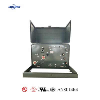 China 45kVA Single Phase Pad Mounted Transformer 4160Y 2400V Delta Primary 240 120V Secondary for sale