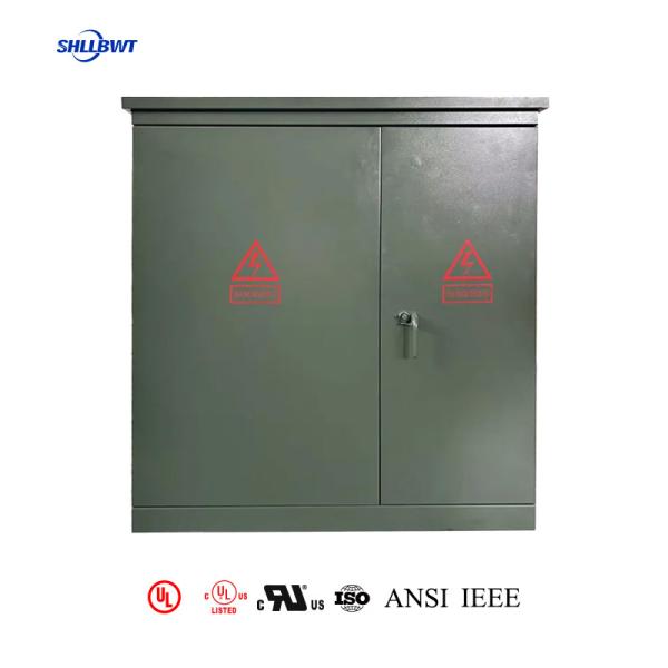 Quality 75kVA 13.2kV Three Phase Pad Mount Transformer Electrical Fully Sealed for sale