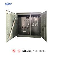 Quality 150kVA Three Phase Pad Mount Transformer Loop Feed Dual Power Pole 30KV for sale