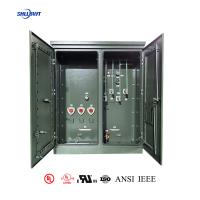 Quality 2400V 480V Three Phase Pad Mount Transformer 300kVA Low Noise For Residential for sale