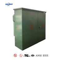 Quality ANSI C57 Residential Pad Mounted Transformer 750kVA Multi Protection Oil Filled for sale