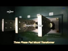 2000kva three phase pad mount transformer 12470v oil filled ground mounted