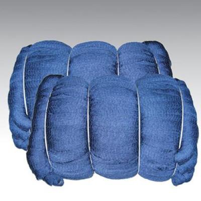 China 210d/9 polyester fishing Nets, single knot,blue color,use for Net cages,trawl nets,trammel nets,gill nets for sale