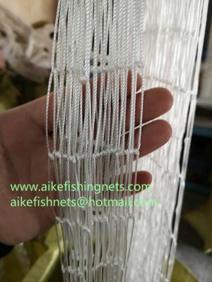 China Nylon Multifilament Fishing Nets, 5mmsq-20mmsq, OEM for Italy Market.(red de pesca),fix knot,soft and shine for sale