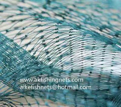 China Nylon Monofilament Nets, Best Strength, 0.10mm to 1.2mm, Depthway, Nylon Twine Selvage,fix double knot for sale