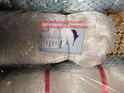 China (Red de pesca monofilamento)High quality  Nets ,hot sale in market,depthway,nylon twine selvage,strong double knot for sale