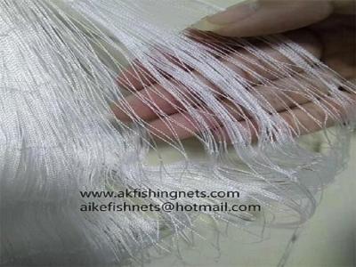 China 210d/3ply Nylon Multifilament Fishing Nets, 5mmsq-20mmsq, OEM for Italy Market. for sale
