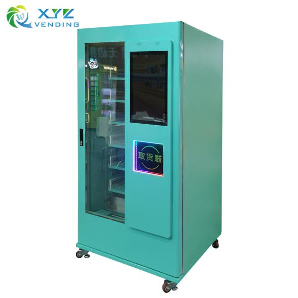 Quality Commercial 24 Hours Self XY Lift Mini Steel Frame Cold Drink Touch Screen Cake for sale