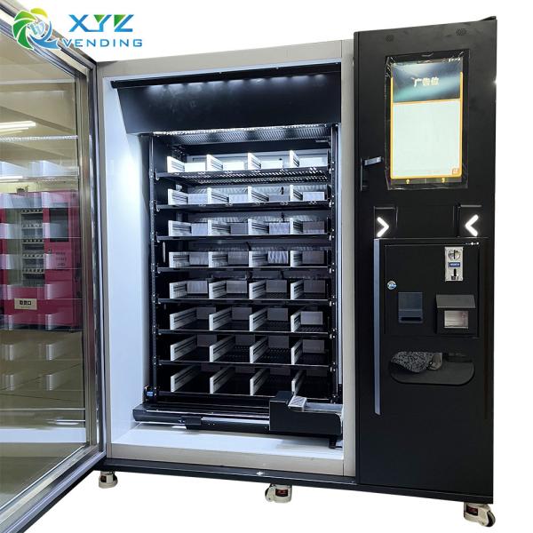 Quality XYZ 24 Hours Convenient Store Oven Heated Fast Meal Bento Lunch Box Vending for sale