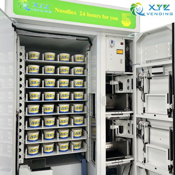 Quality Intelligent Touch Screen Xy Elevator Delivery Cup Noodle Japanese Vending for sale
