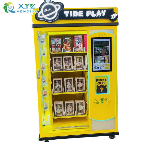 Quality XYZ 21.5 Inch Touch Screen Custom Automatic Lucky Box Gift Mystery Blind Box for sale