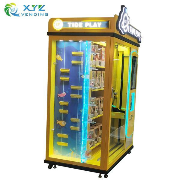 Quality XYZ 21.5 Inch Touch Screen Custom Automatic Lucky Box Gift Mystery Blind Box for sale