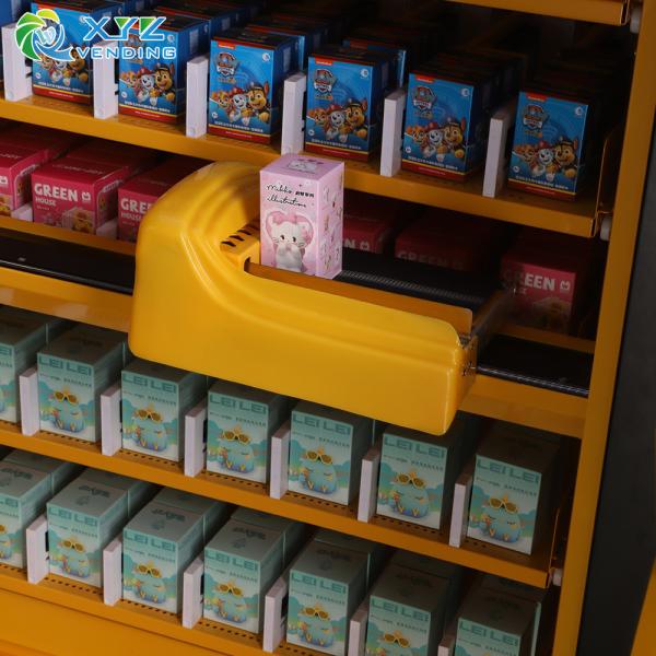 Quality Prizes Exchange Touch Screen with Letter Lighting Lucky Gift Blinds Box Vending for sale