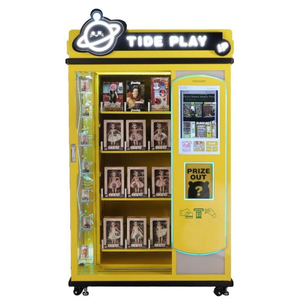 Quality Thickened Tempered Glass 21.5 Inch Touch Screen Xy Elevator Gift Blind Lucky Small Mystery Box Vending Machine for sale