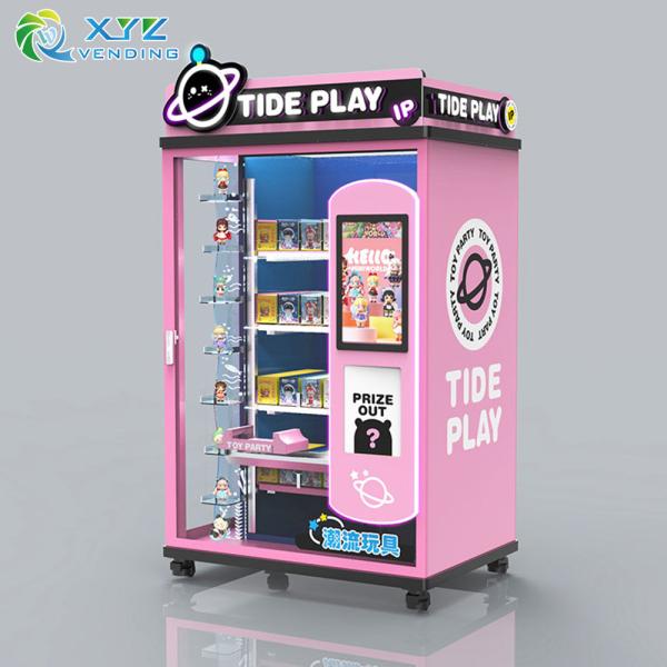 Quality XYZ Luminous Letter Adjustable Slots Automatic Pick-up Door Gift Touch Screen for sale