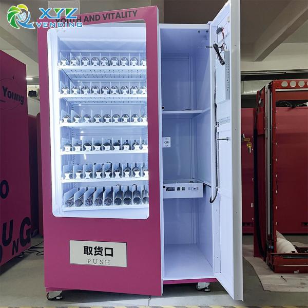 Quality Customized Full Sticker Design Spiral 21.5 Inch Touch Screen Lashes Beauty for sale