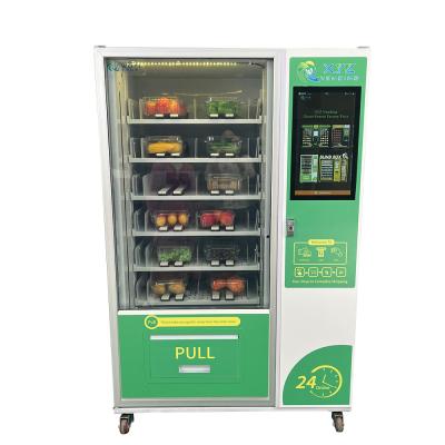 China XYZ Popular Fruit Vegetable Snacks Combo Elevator with Card Reader Saudi Arabia Vending Machine for sale